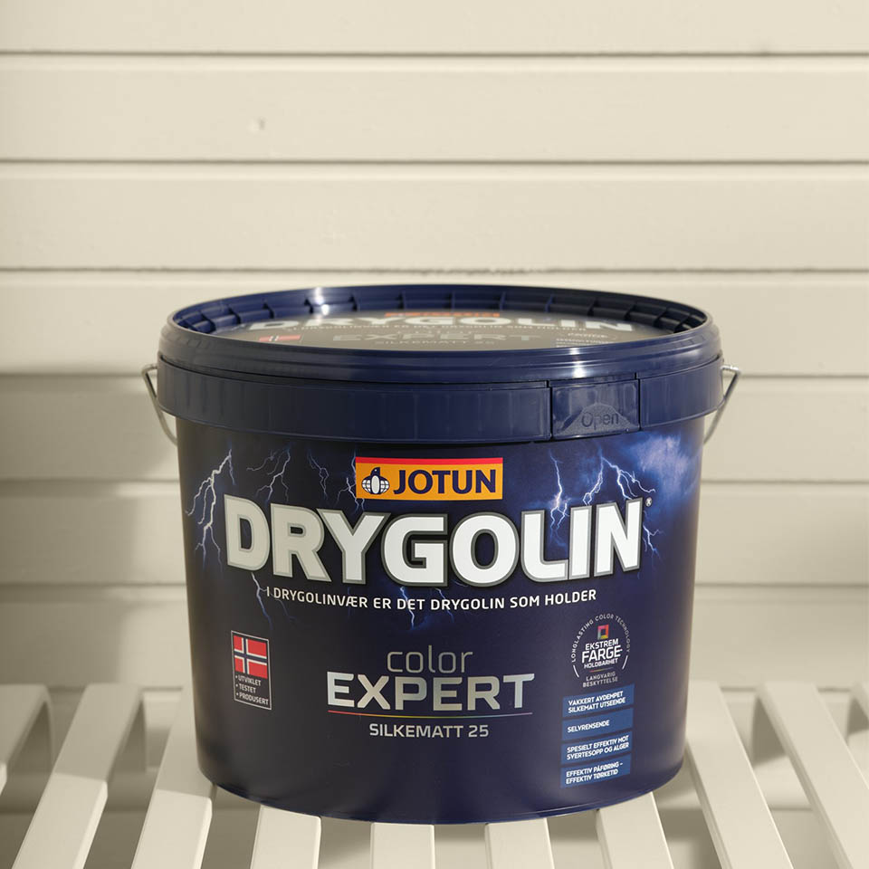 Nyhet fra Jotun: Silkematt fasade med Drygolin Color Expert - Mal Proff