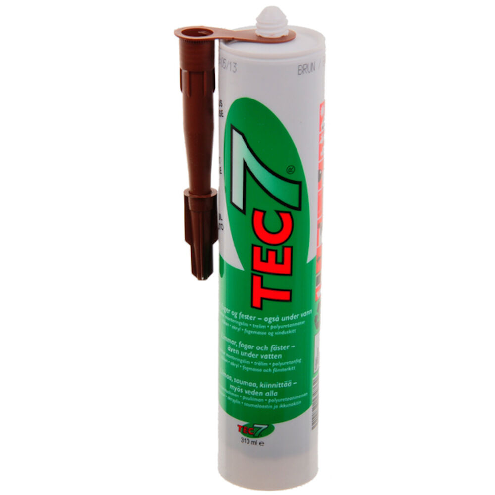 Tec7 Lim / Tett / Fugemasse Brun 310 ml - Mal Proff