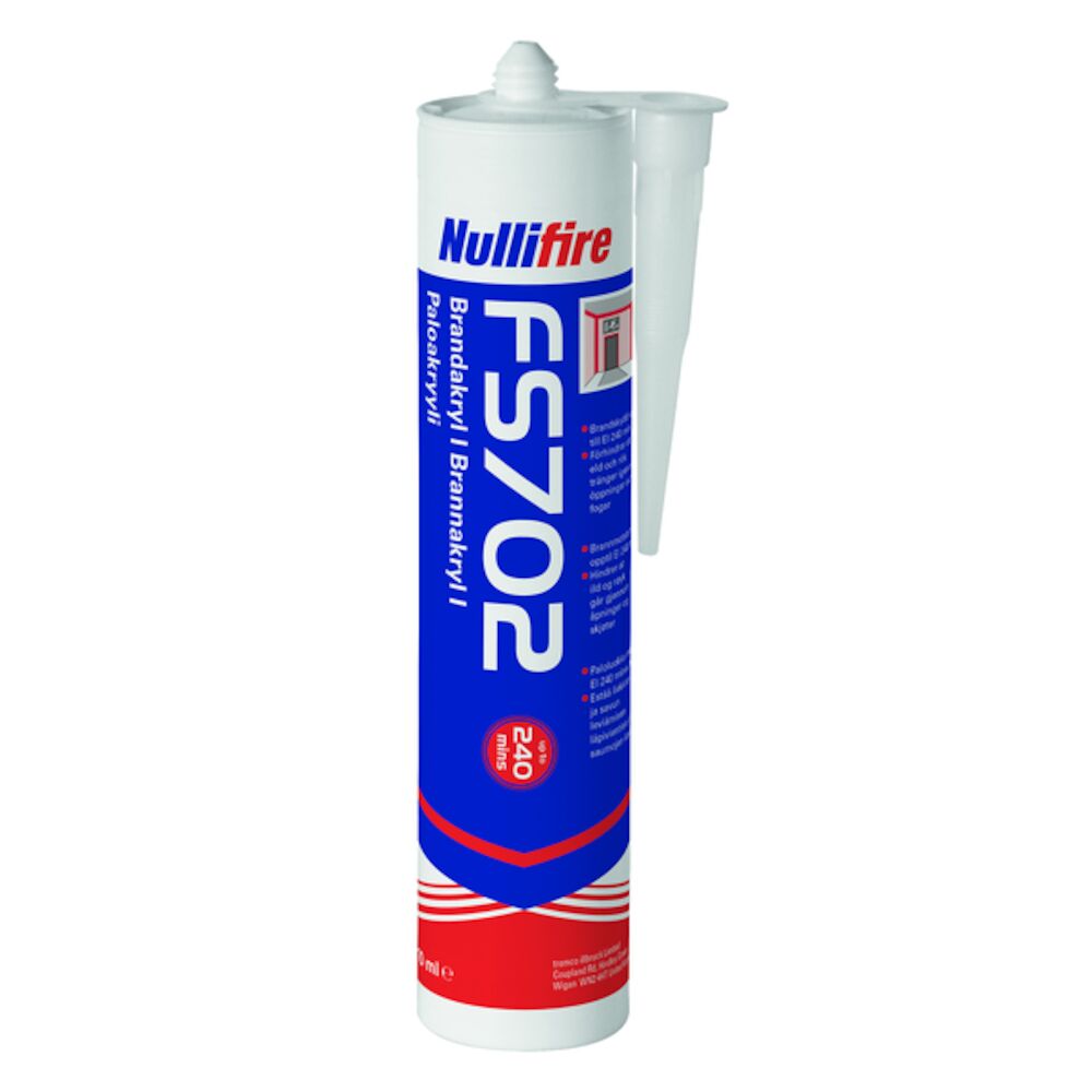 Nullifire Brannakryl FS702 Grå 310 ml - Mal Proff
