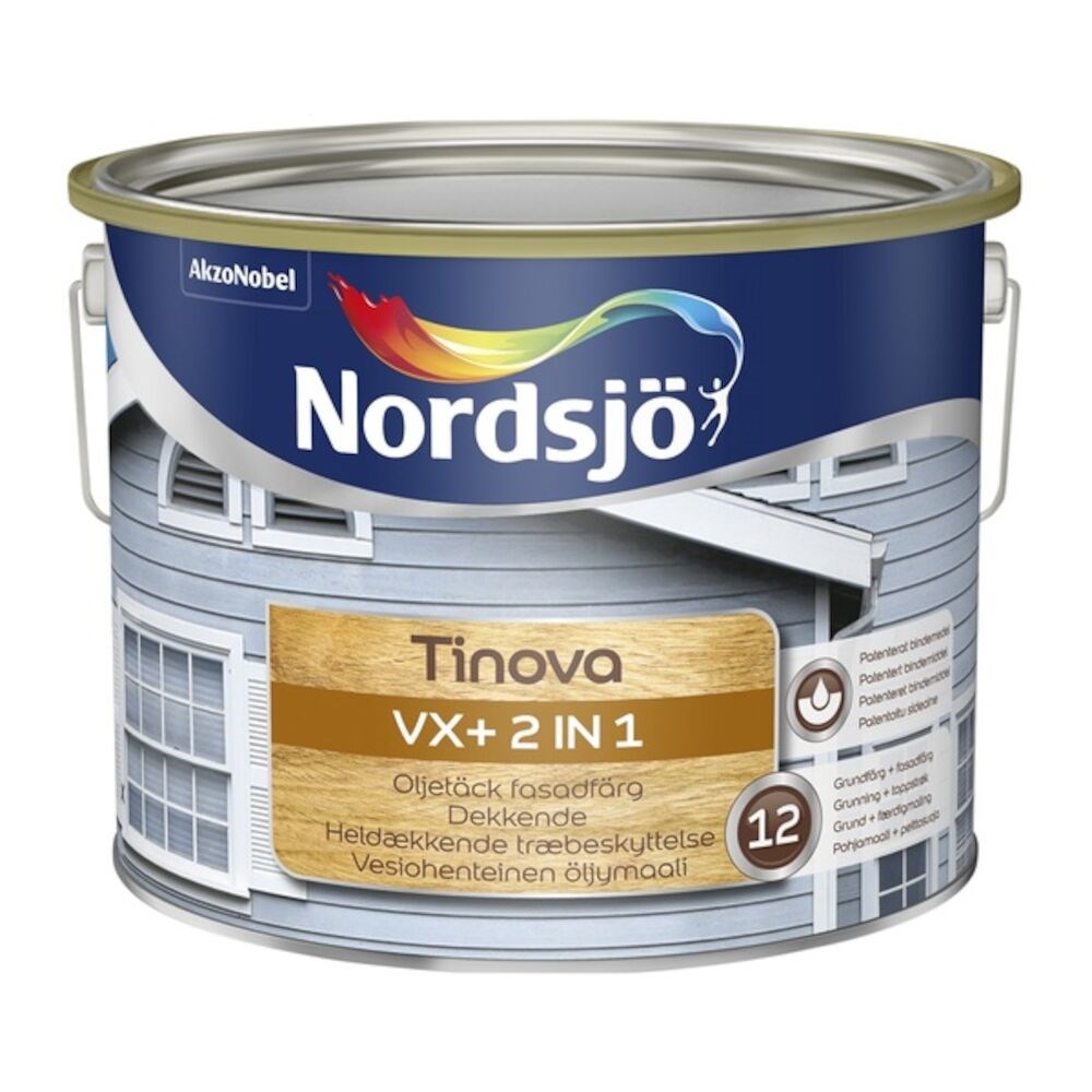 Nordsjø Tinova Exterior 2i1 - BW 10 l - Mal Proff