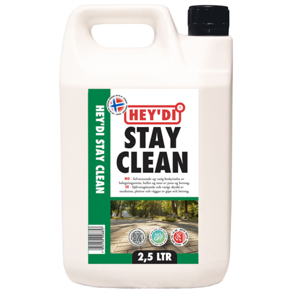 Heydi Stay Clean - Spesialimpregnering 2,5l - Mal Proff