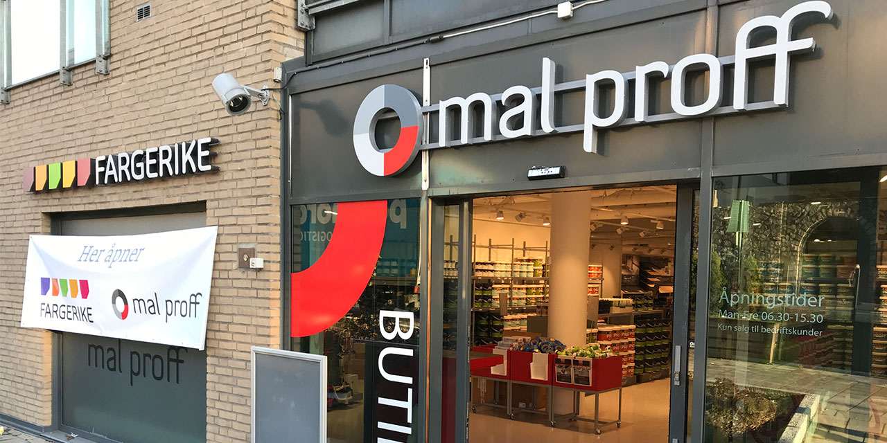Åpner ny butikk på Kiellands plass - Mal Proff Åpner ny butikk på Kiellands plass - Mal Proff